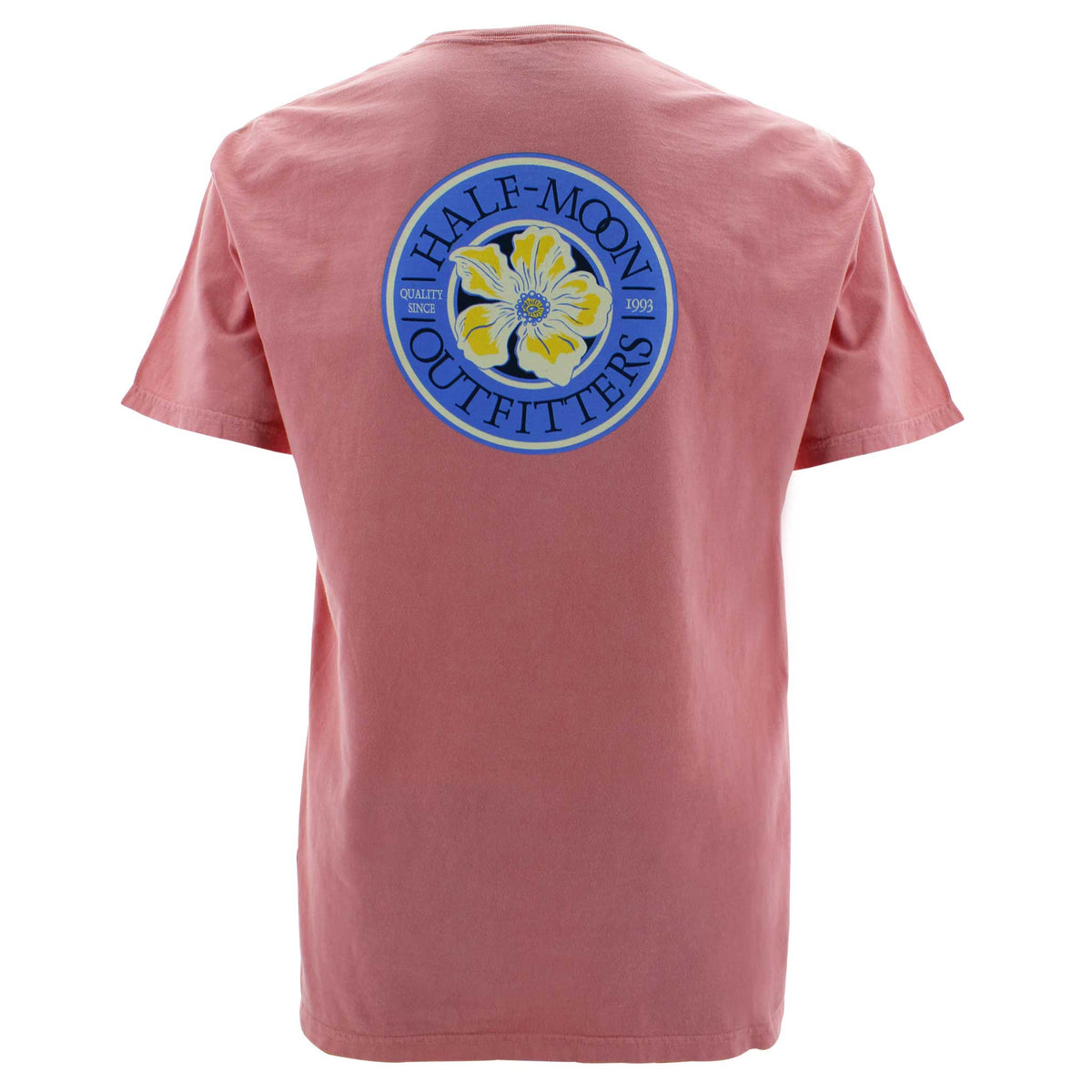 Half-Moon Outfitters Flower Logo Short Sleeve T-Shirt