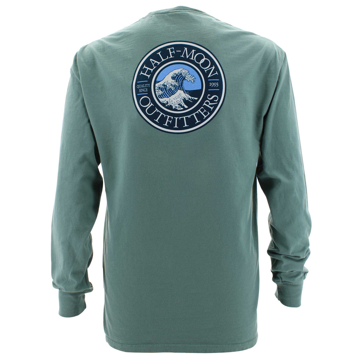 Wave Logo Long Sleeve T-Shirt – Half-Moon Outfitters