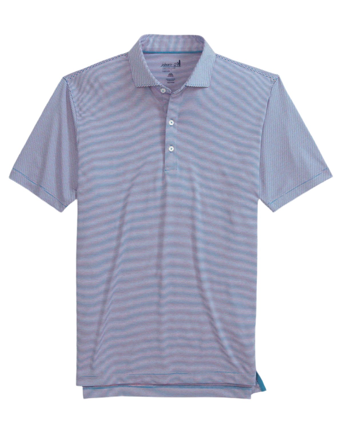 Lyndonn Striped Jersey Performance Polo for Men – Half-Moon Outfitters