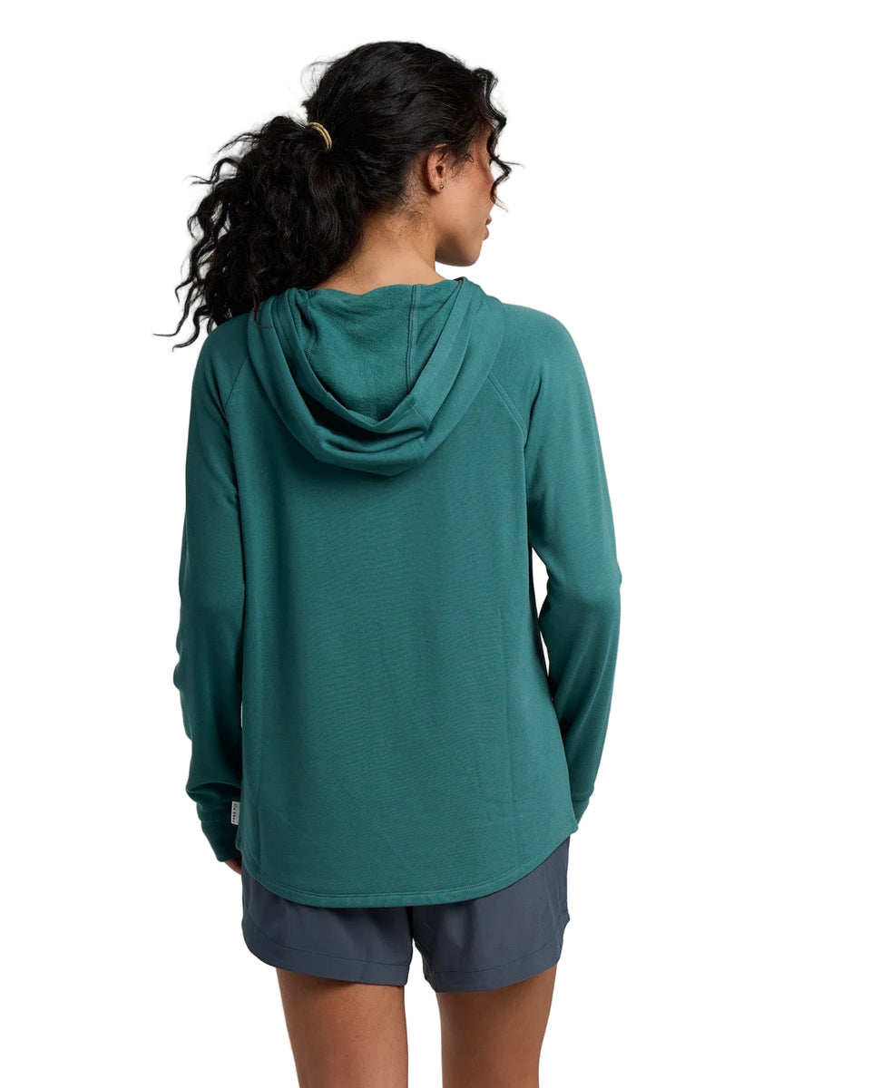 Free Fly Apparel Bamboo Lightweight Fleece Hoodie for Women – Half-Moon ...