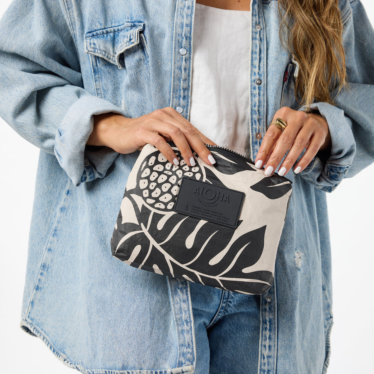Aloha Holomua Small Pouch – Half-Moon Outfitters